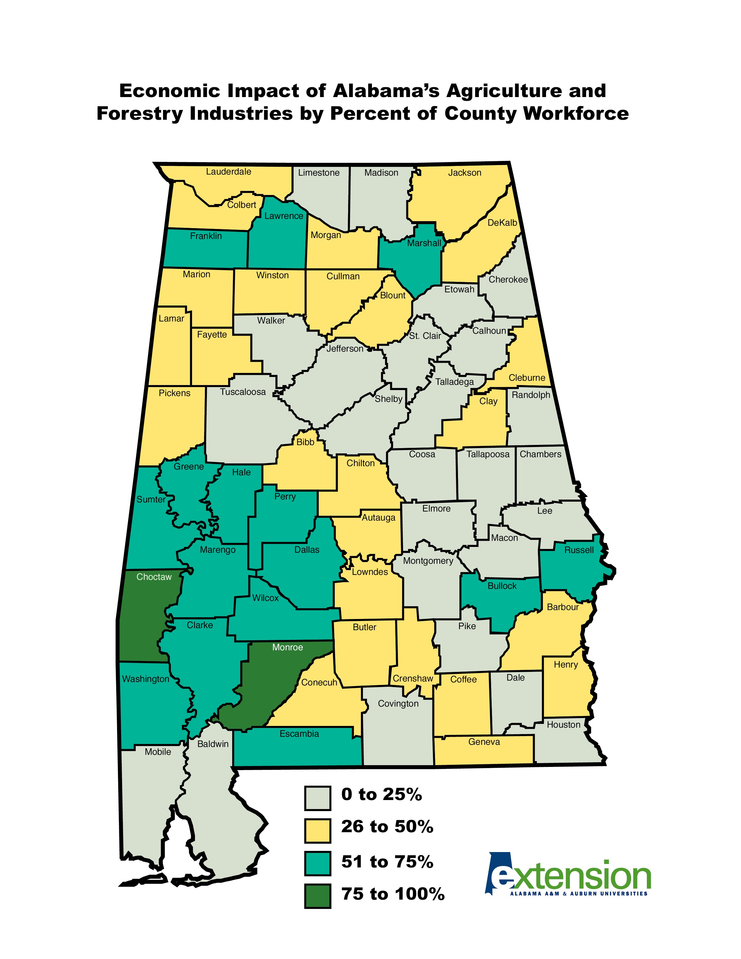 From poultry to pine trees, agribusiness is big business in Alabama ...