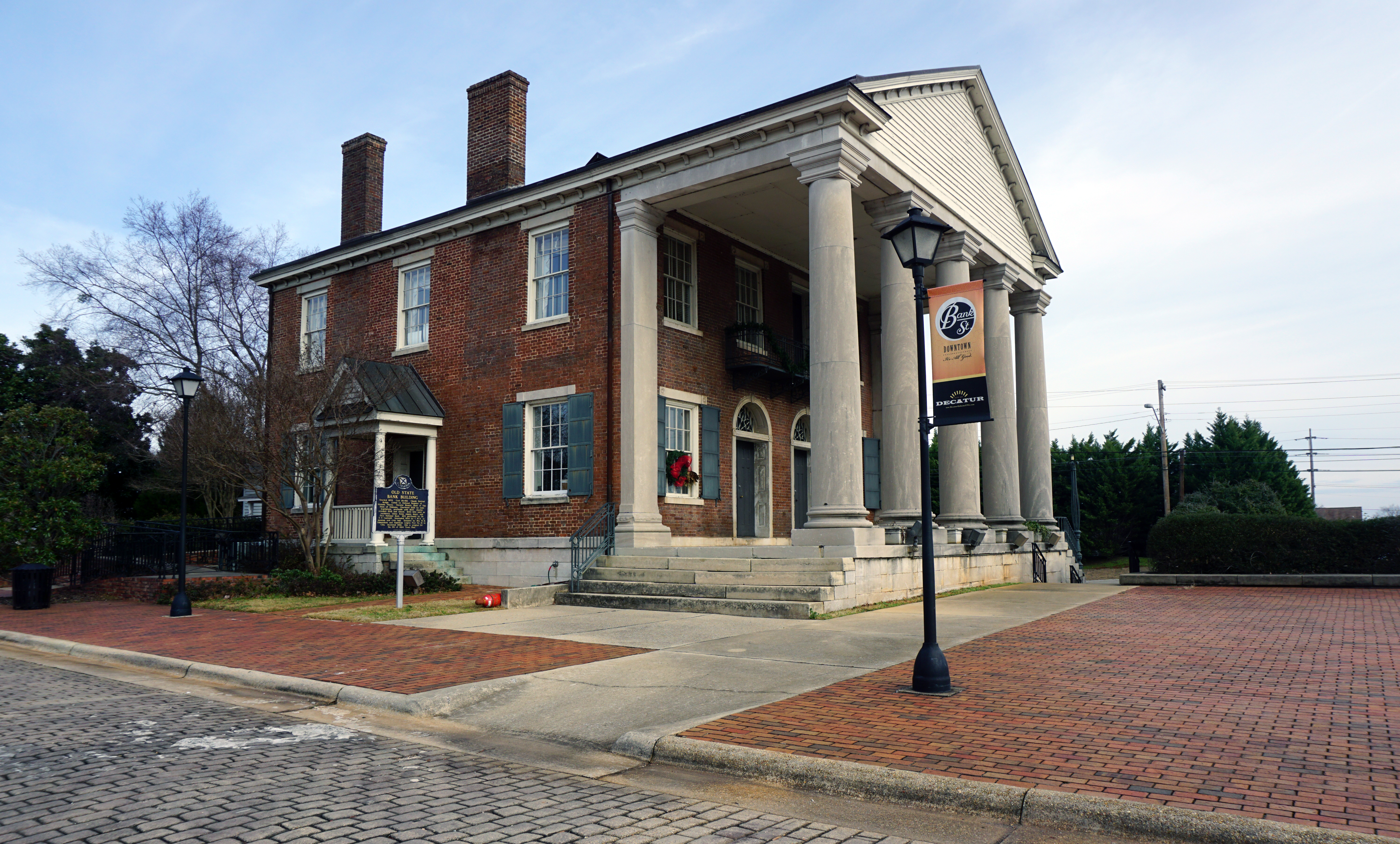 Decatur's Old State Bank is thought to be the oldest surviving bank ...