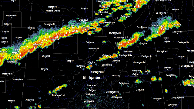 James Spann: Strong storms over north Alabama - Alabama News Center