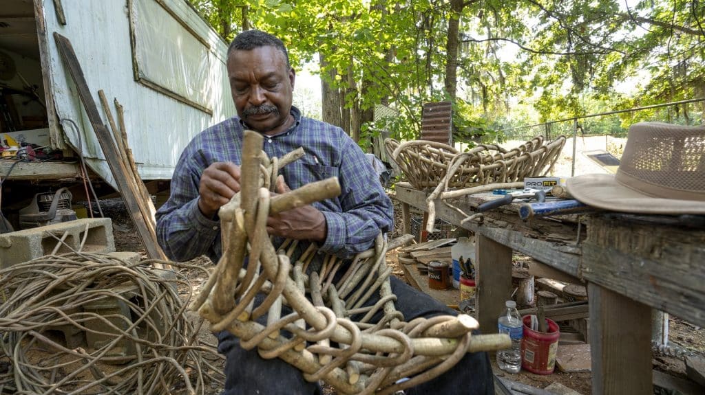 Andrew McCall is an Alabama Maker dancing with vines - Alabama News Center