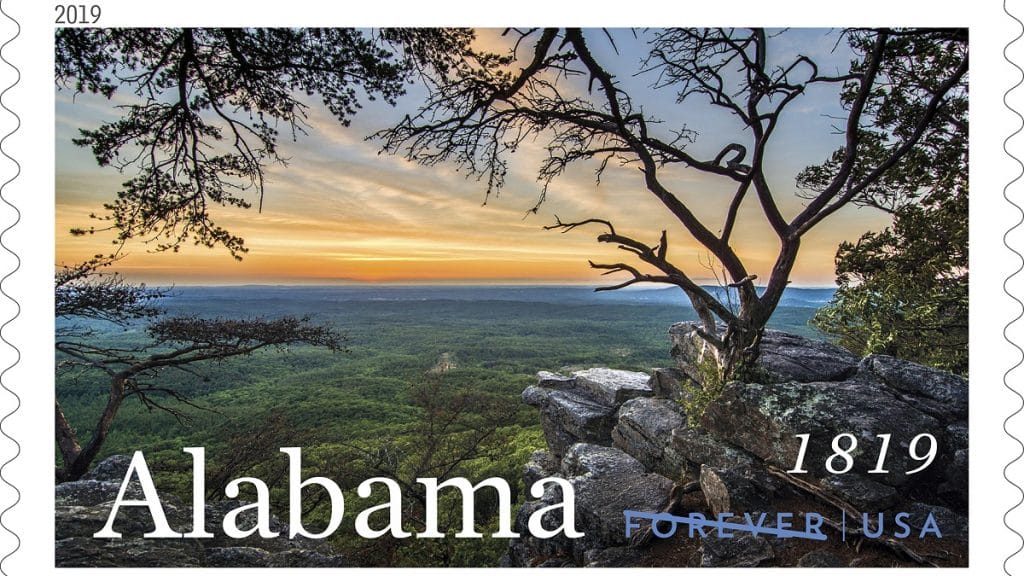 US Postal Service unveils Alabama stamp in Huntsville to mark ...