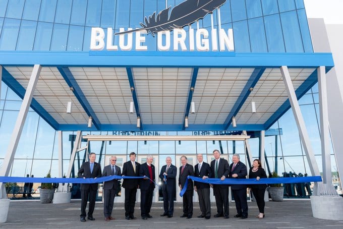 Blue Origin officially opens Alabama rocket engine factory - Alabama ...