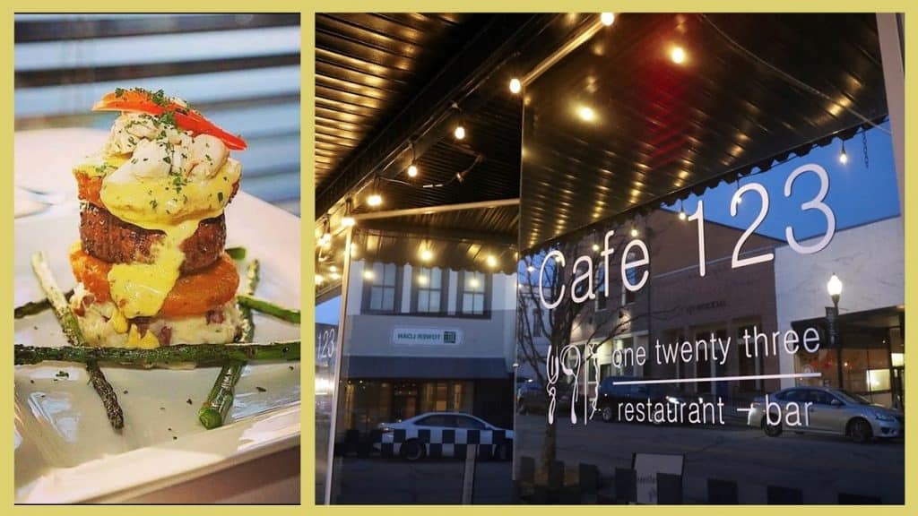 Café 123 Beef Tenderloin Napoleon one of 100 Dishes to Eat in Alabama ...