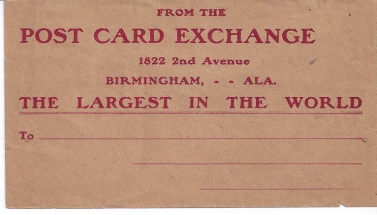 Birmingham’s history captured in postcards from a century ago - Alabama ...