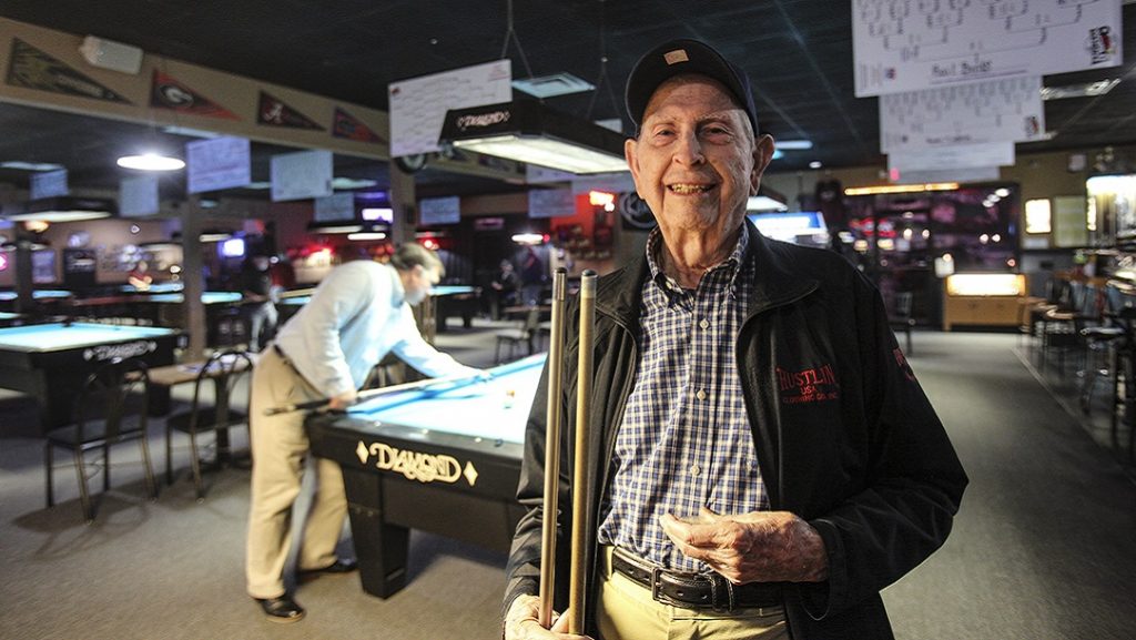 Alabama pool player Ed Gill is 96 years young and still going strong ...