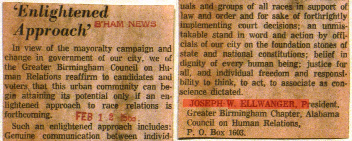 A conversation with the Rev. Joseph Ellwanger: the lone white pastor ...