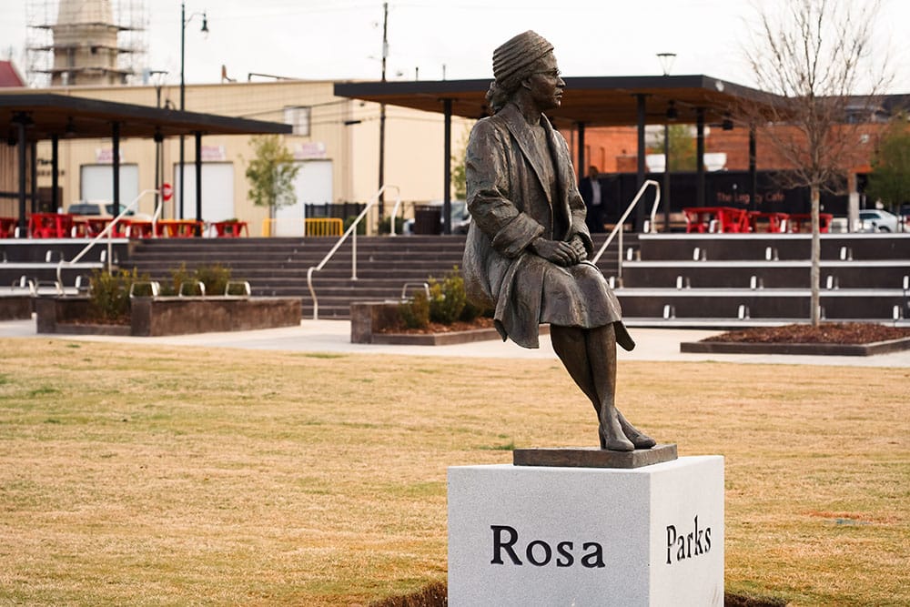 Equal Justice Initiative unveils new Rosa Parks statue in Montgomery ...