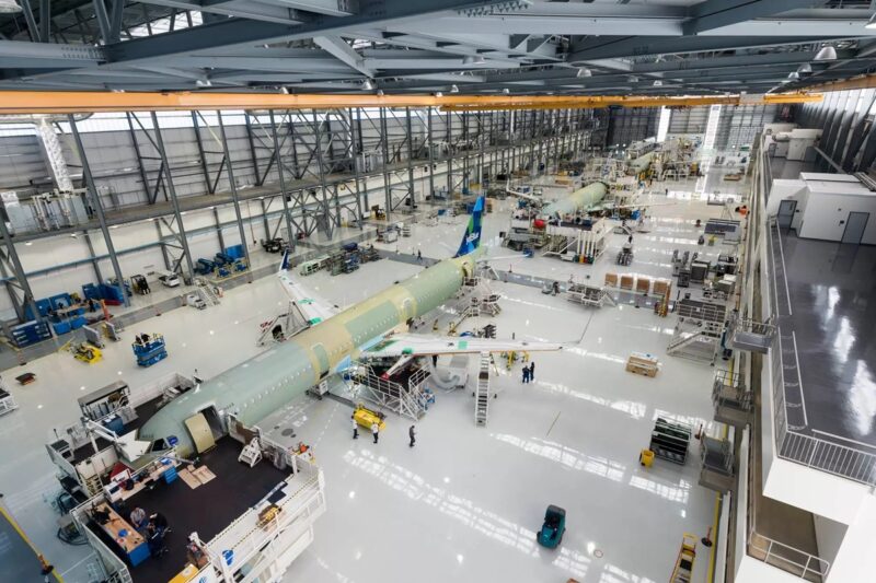 Airbus marks milestones in project to build new A320 assembly line in ...