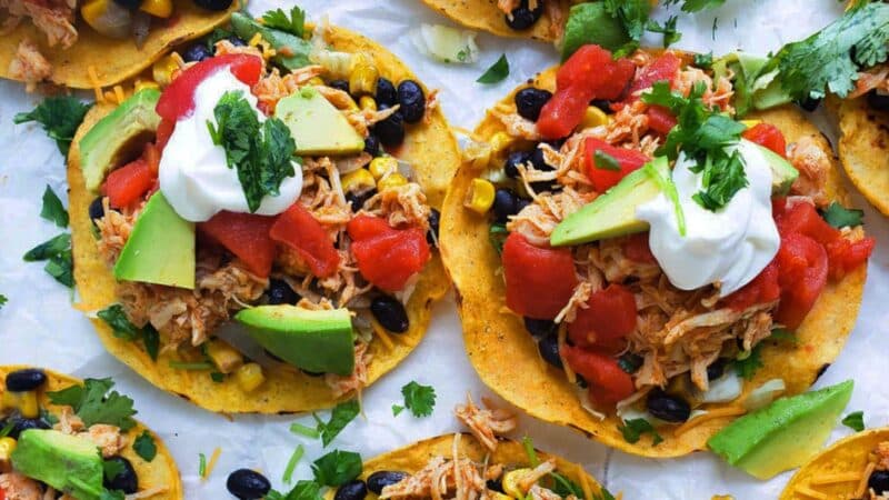 Recipe: Easy 15-Minute Chicken Tostadas - Alabama News Center