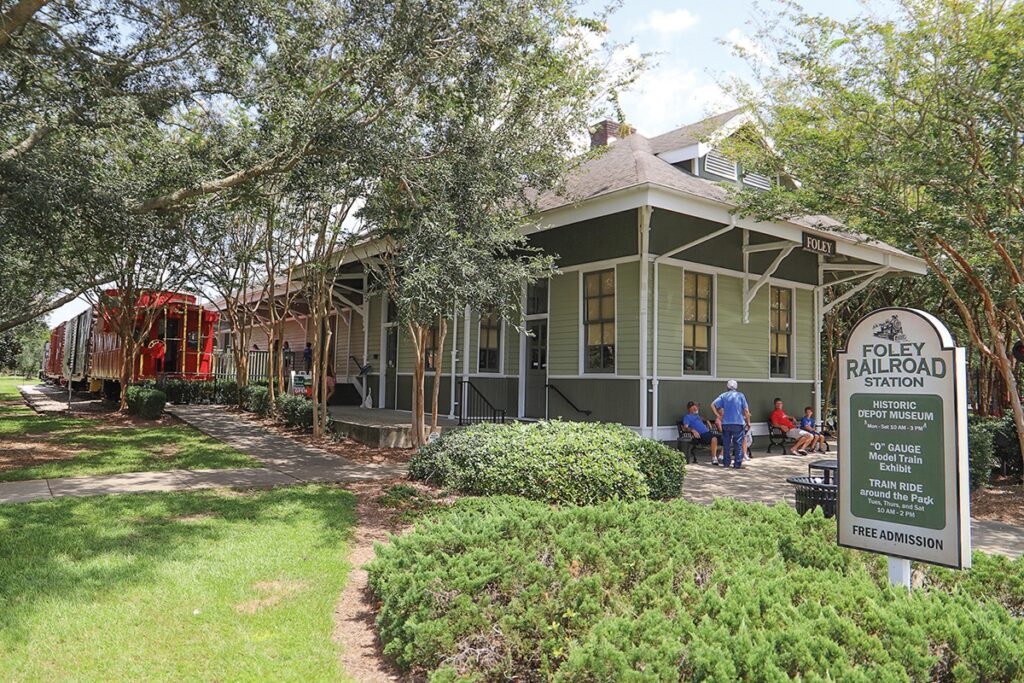 The little depot that could: Foley Railroad Museum and Train Exhibit ...