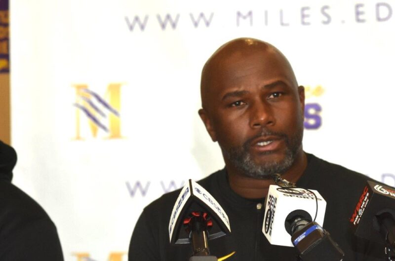 After setting records at Miles College, head football coach Sam Shade ...