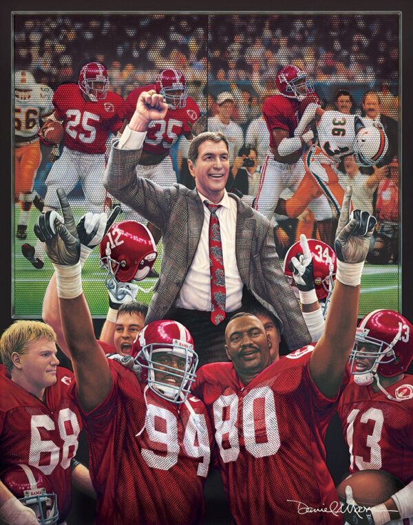 Daniel Moore is Alabama's painter of legends - Alabama News Center