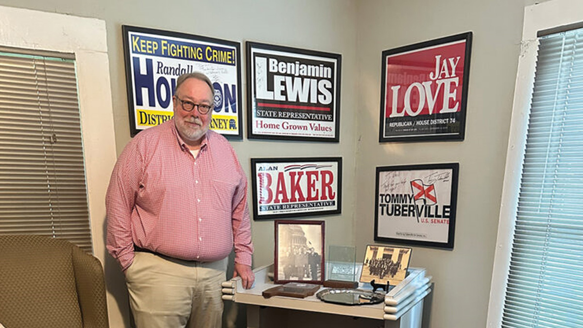 Montgomery’s David Azbell collects political and campaign memorabilia ...