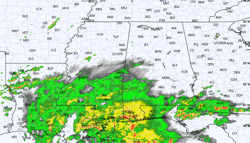 Alabama severe weather update: Damaging line of severe storms nears ...