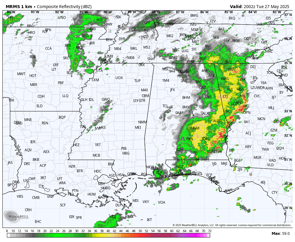 James Spann: Drier air to arrive in Alabama Friday night, Saturday ...