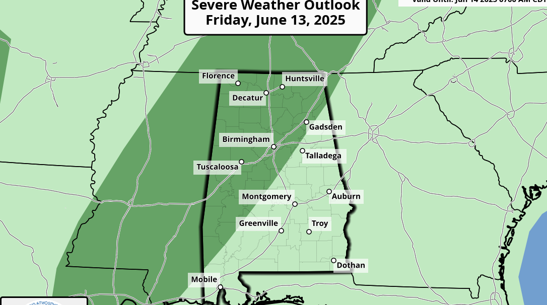 James Spann: Sun plus storms for Alabama over the weekend, with highs ...
