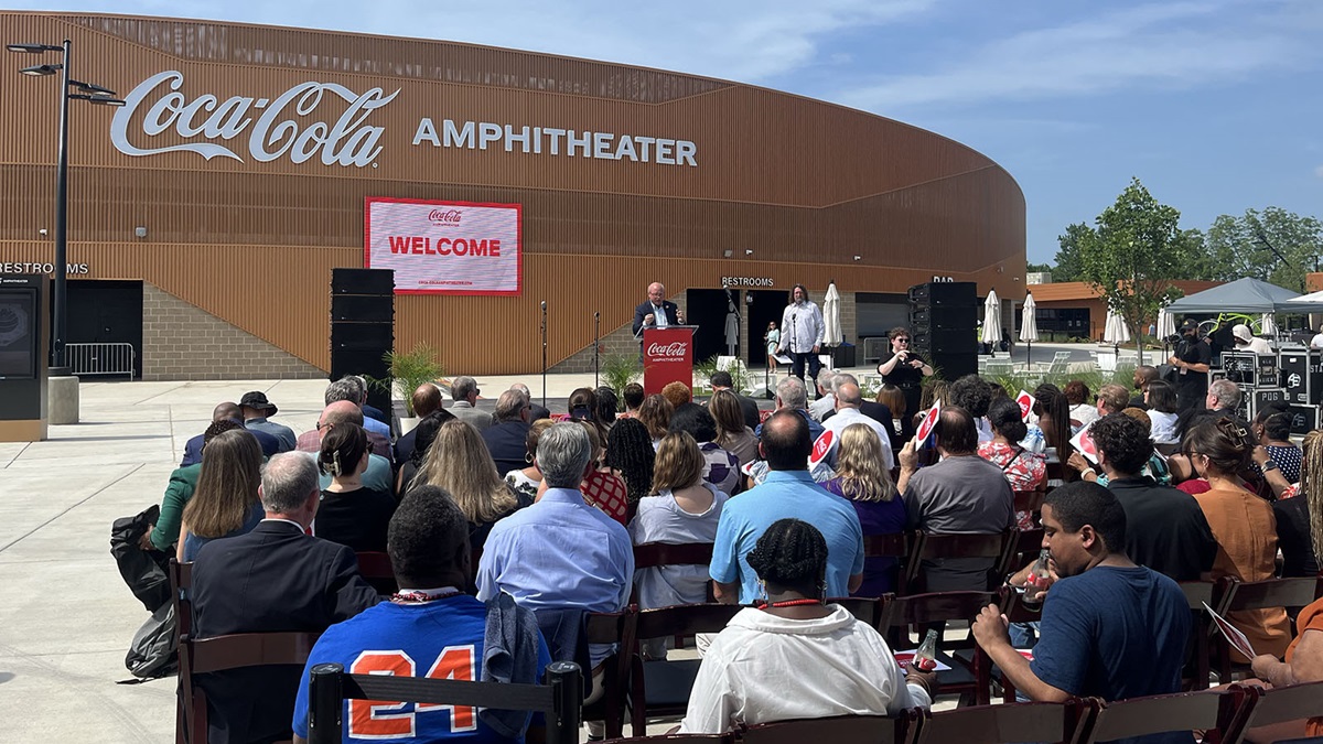 Grand opening of Coca-Cola Amphitheater in Birmingham, Alabama, kicks ...