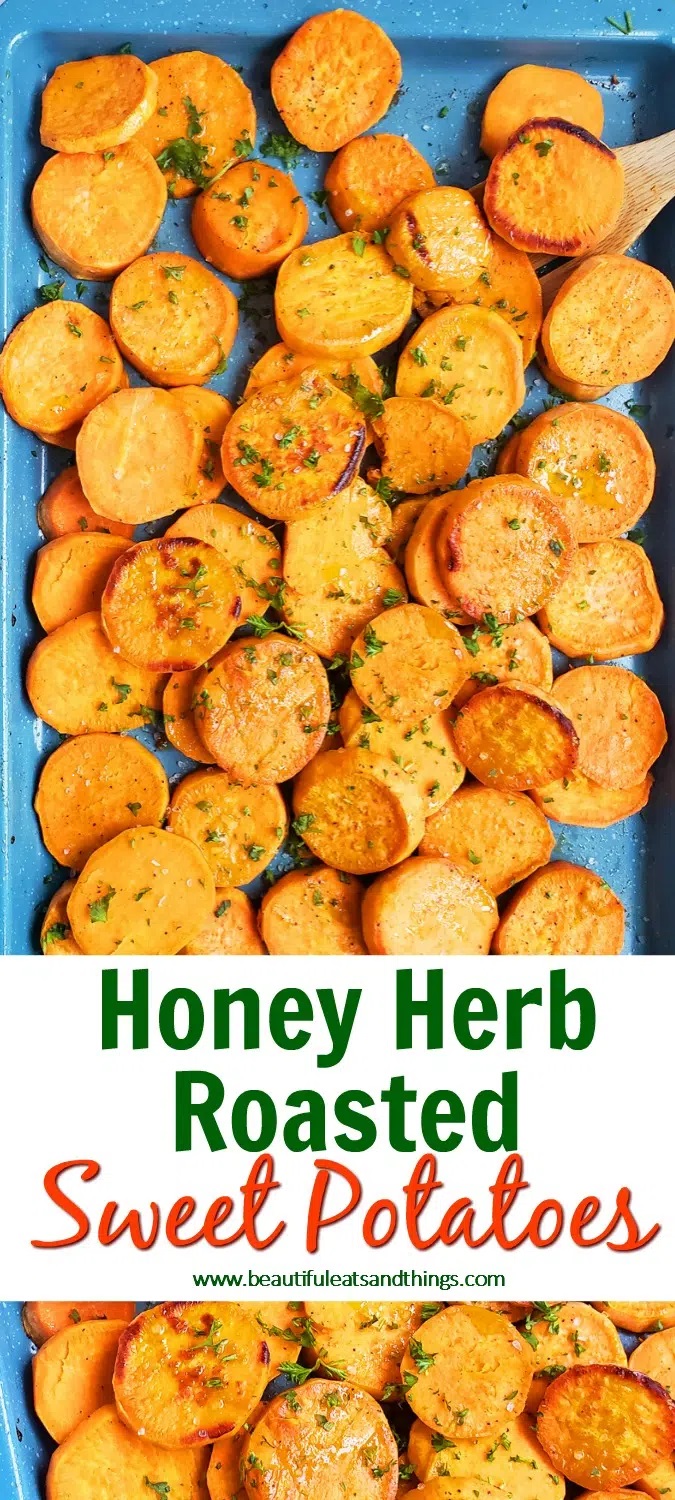 Recipe: Honey Herb Roasted Sweet Potatoes