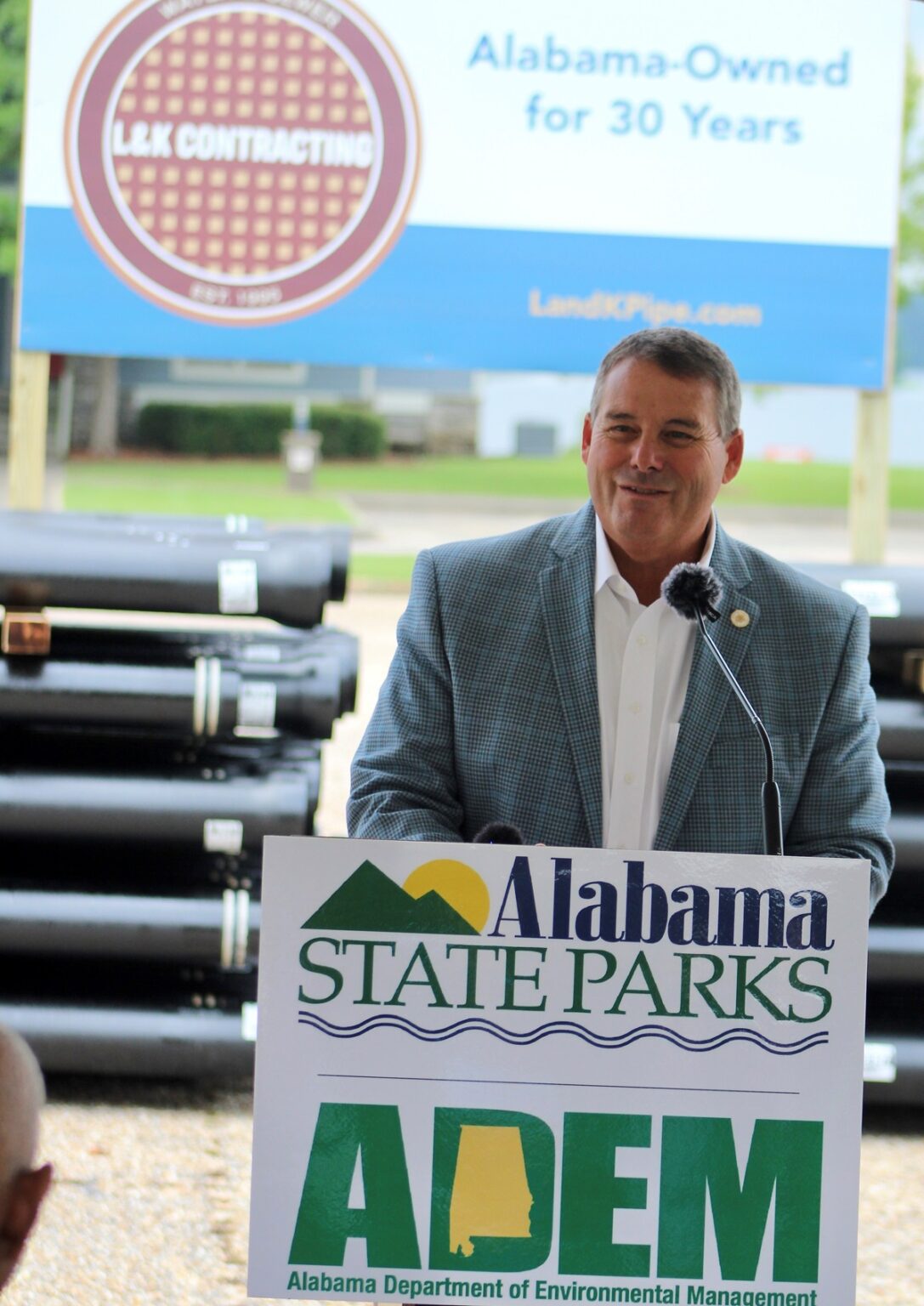 Pipe made exclusively in Alabama will be used in water projects at ...