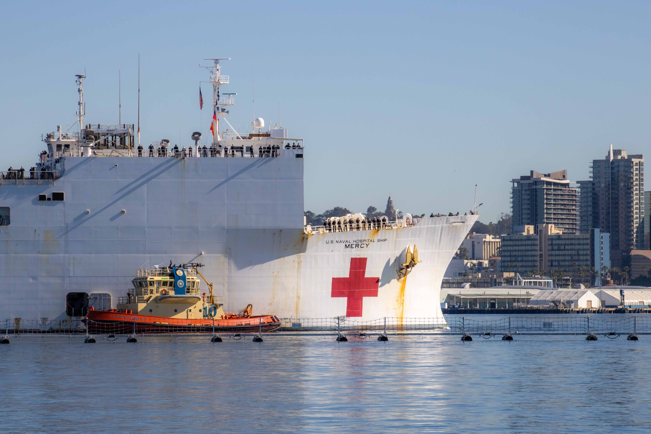 USNS Mercy heading to Alabama Shipyard for maintenance - Alabama News ...