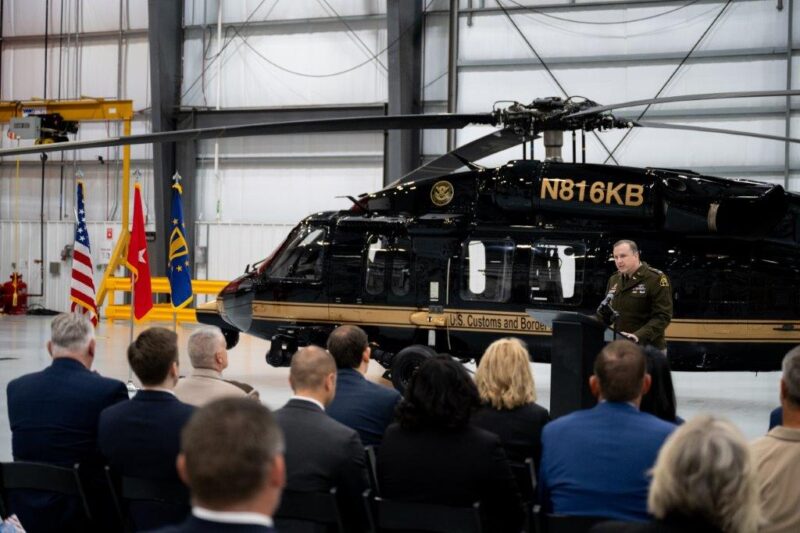 U.S. Customs and Border Protection receives modified Black Hawk from ...