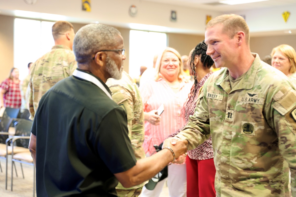 Retired command sergeant major honored at Fort Rucker, Alabama for ...