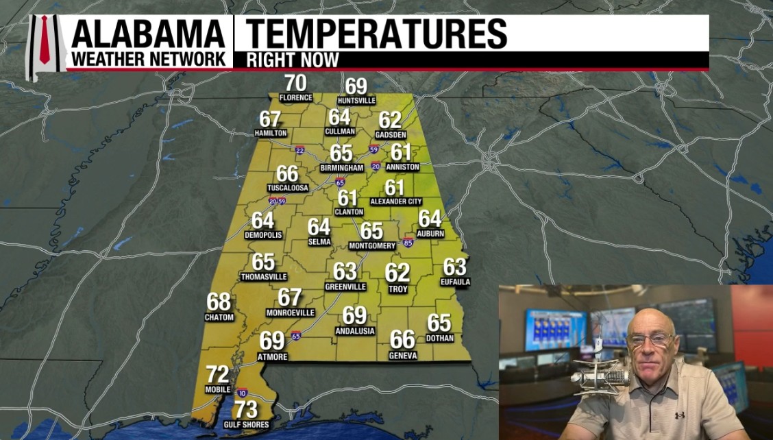 James Spann: 50s in August?!?! Pleasant temperatures for much of ...