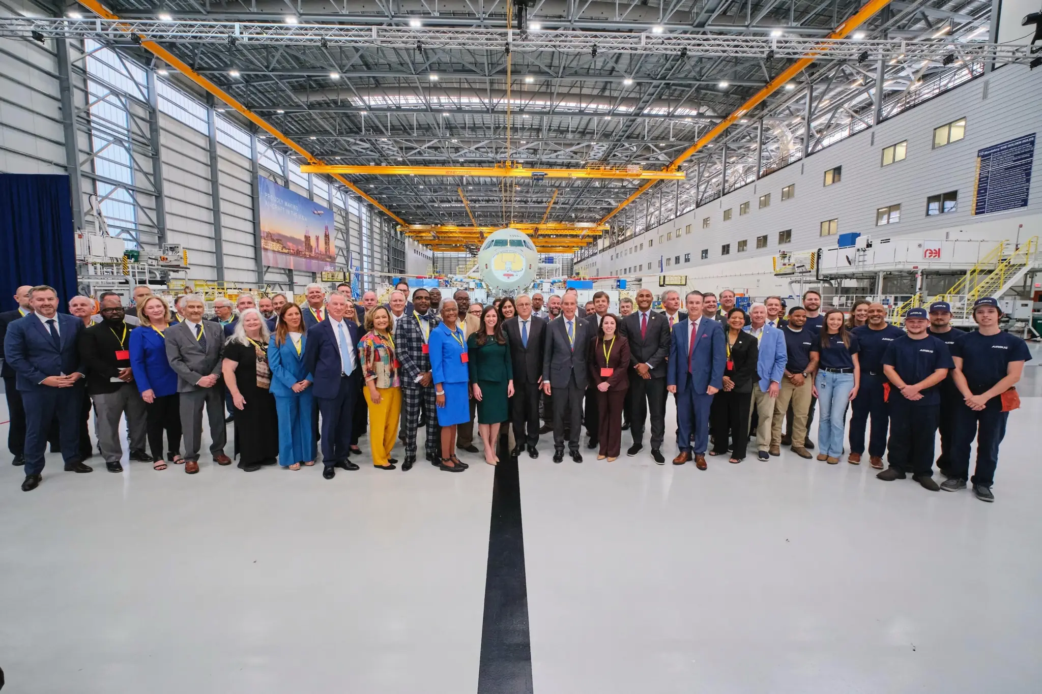 Airbus inaugurates new A320 Final Assembly Line at Mobile, Alabama ...