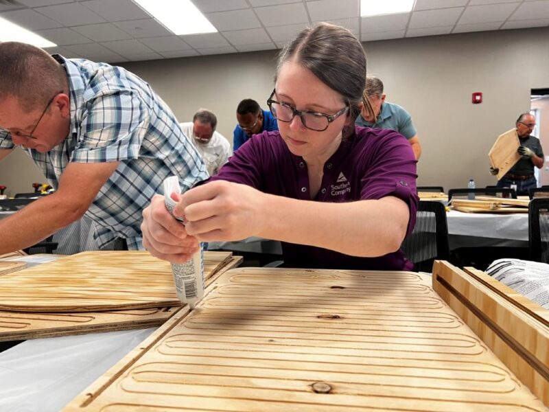Bat habitat: Alabama Power builds bat boxes to give flying mammals safe ...