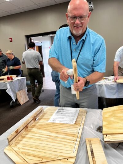 Bat habitat: Alabama Power builds bat boxes to give flying mammals safe ...