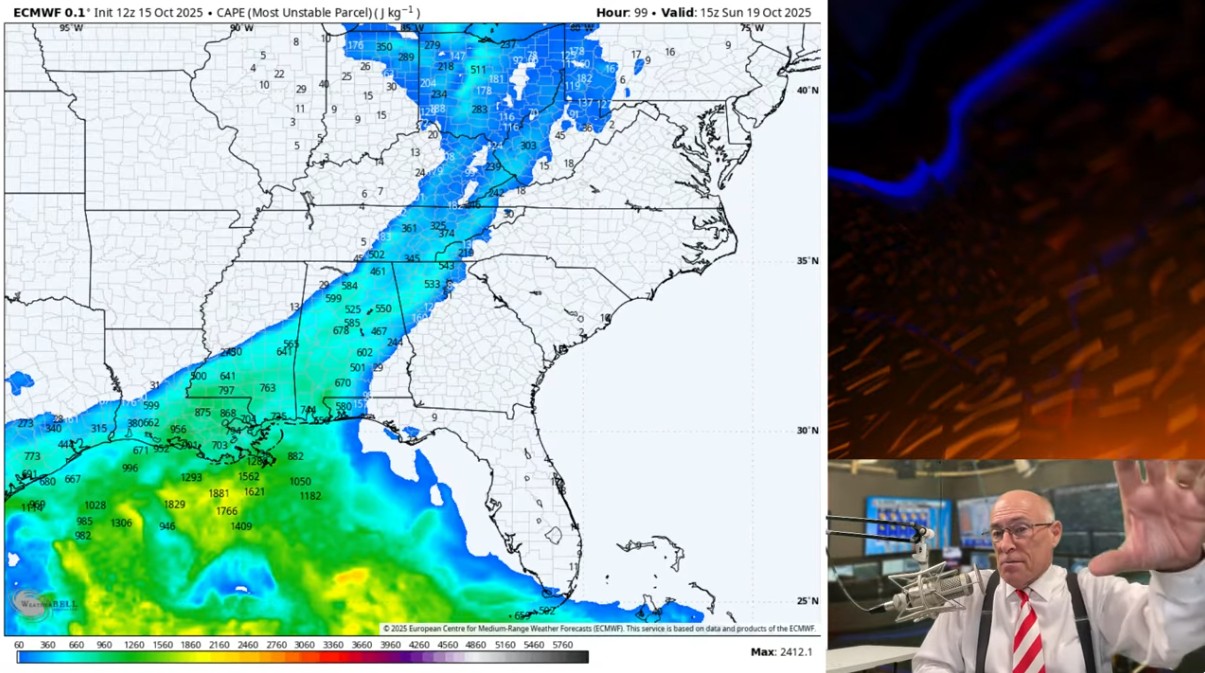 James Spann: Dry weather continues to end the week with rain and storms ...