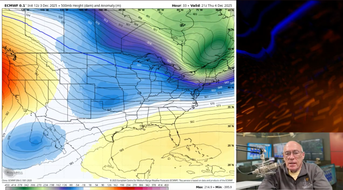 James Spann: Rain at times tomorrow into friday morning; temps stay ...