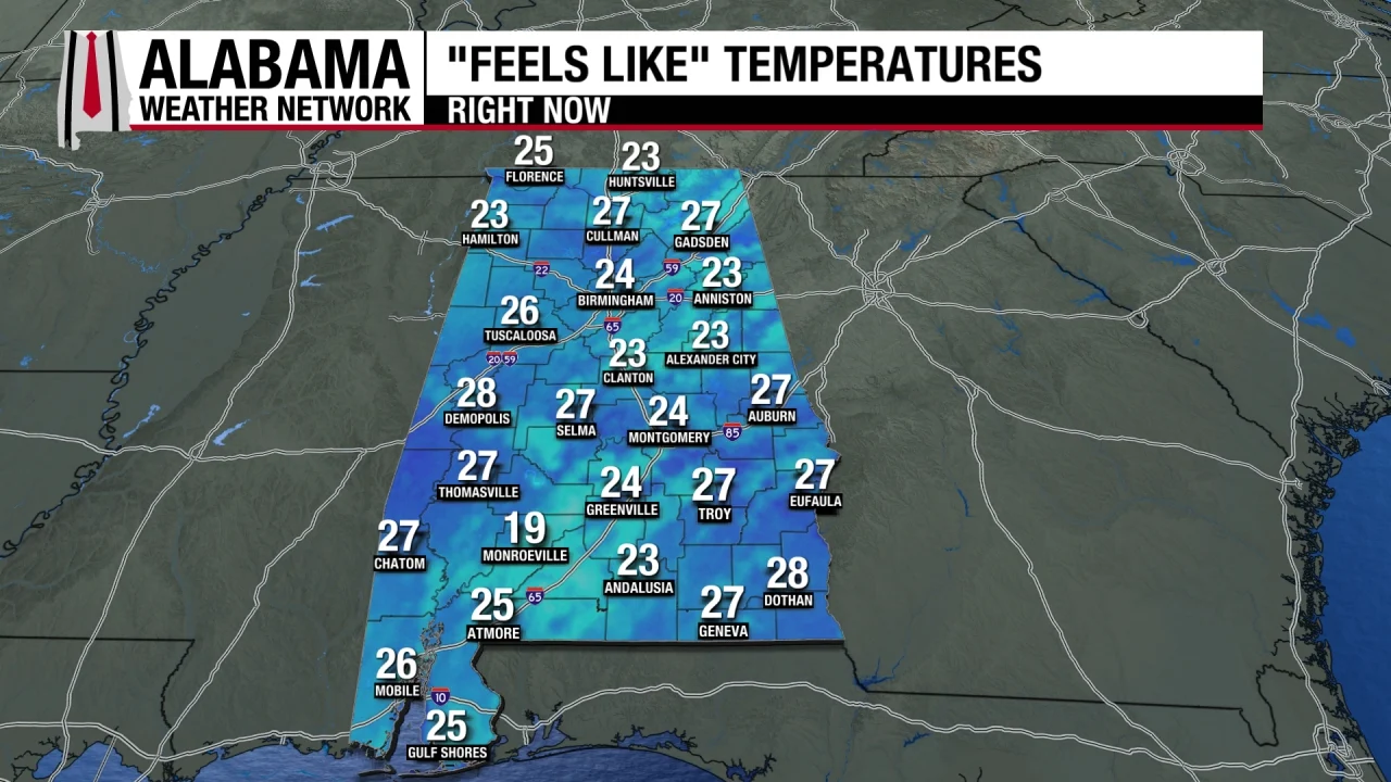 James Spann: More Arctic air this weekend; a few snow flurries/showers ...