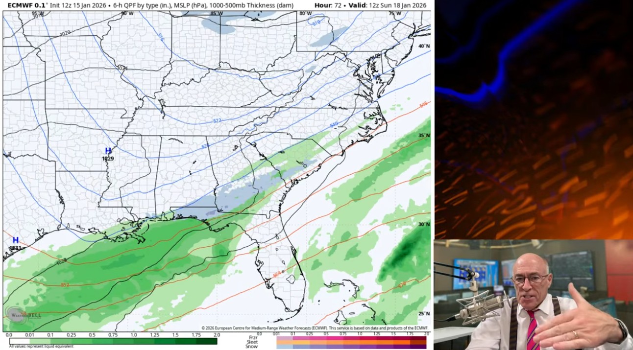 James Spann: Another cold front arrives in Alabama Friday night; cold ...